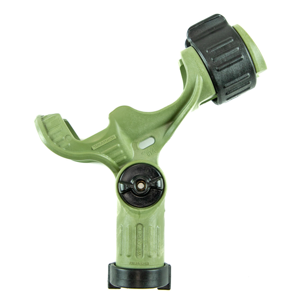 YakAttack Omega™ Rod Holder, Olive Green - The Yak Shak